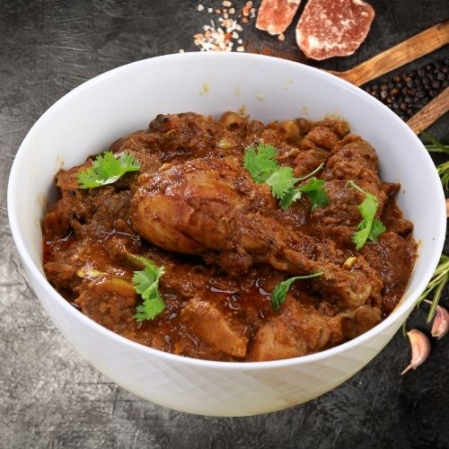 Bhuna Chicken Roast | Chicken Bhuna Masala